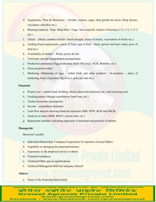 Nabard Layer Farming Project | PDF