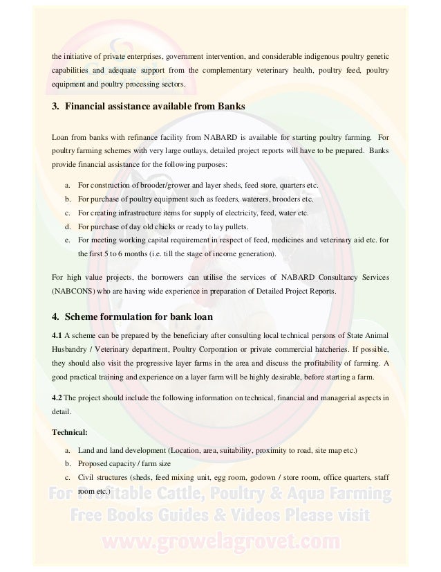 Nabard Broiler Farming Project