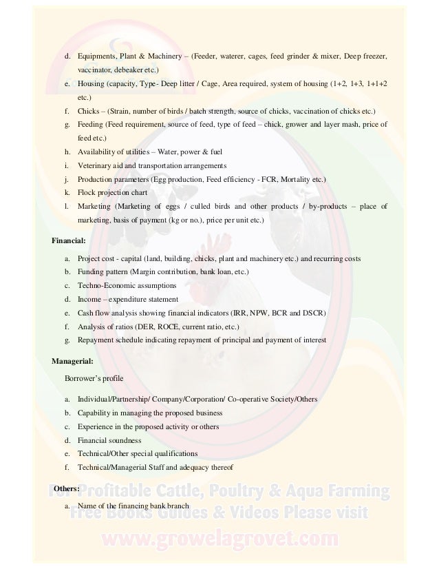 Nabard Broiler Farming Project