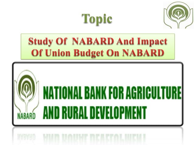 Nabard ppt | PPTX