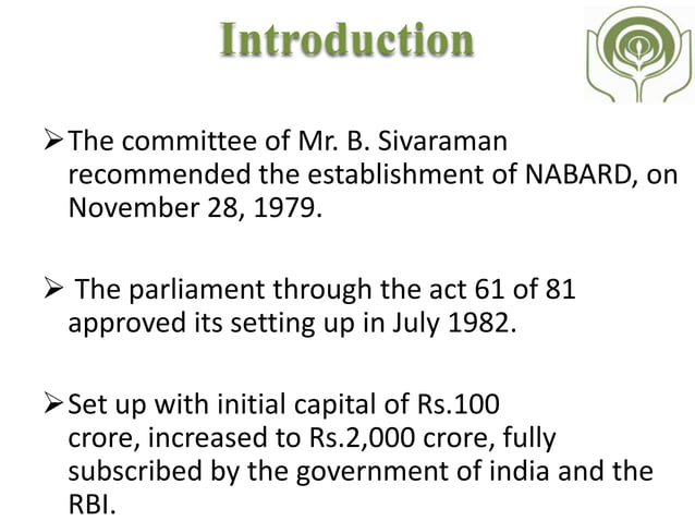 Nabard ppt | PPTX