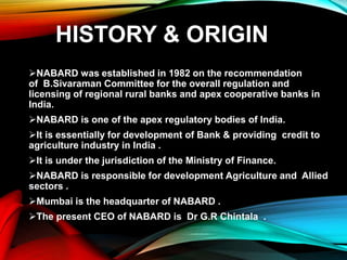 NABARD ppt by RAMDENI RATHNAKAR | PPTX