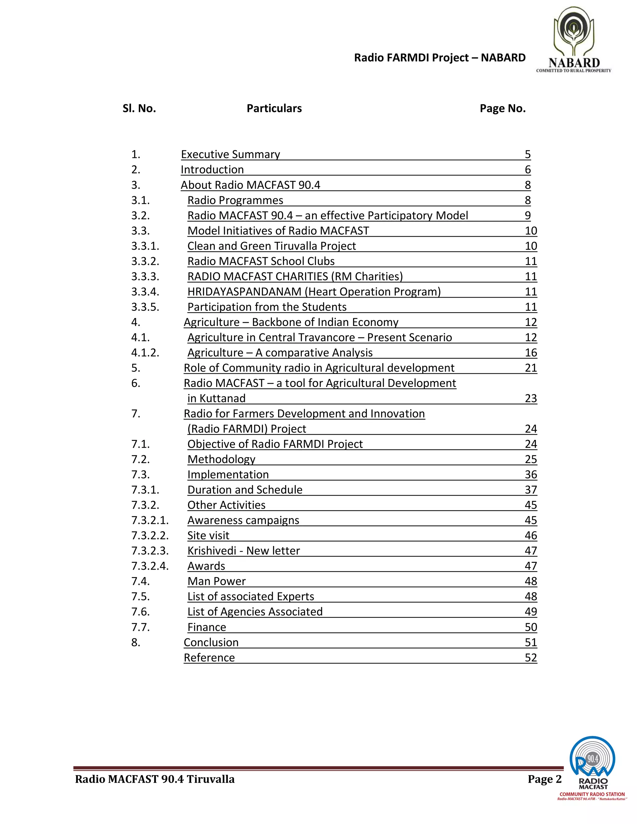Nabard proj ect proposal dec 22 2011 | PDF