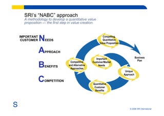 SRI's "NABC" Approach | PDF