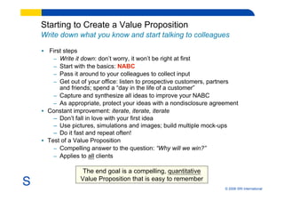 SRI's "NABC" Approach | PDF
