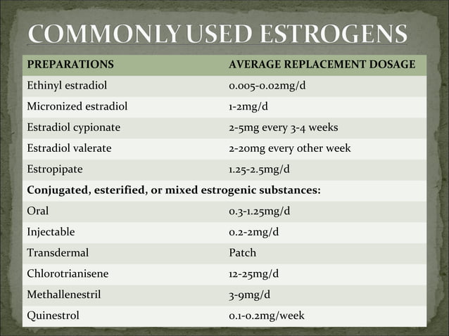estrogen | PPT | Menopause | Endocrine and Metabolic Diseases