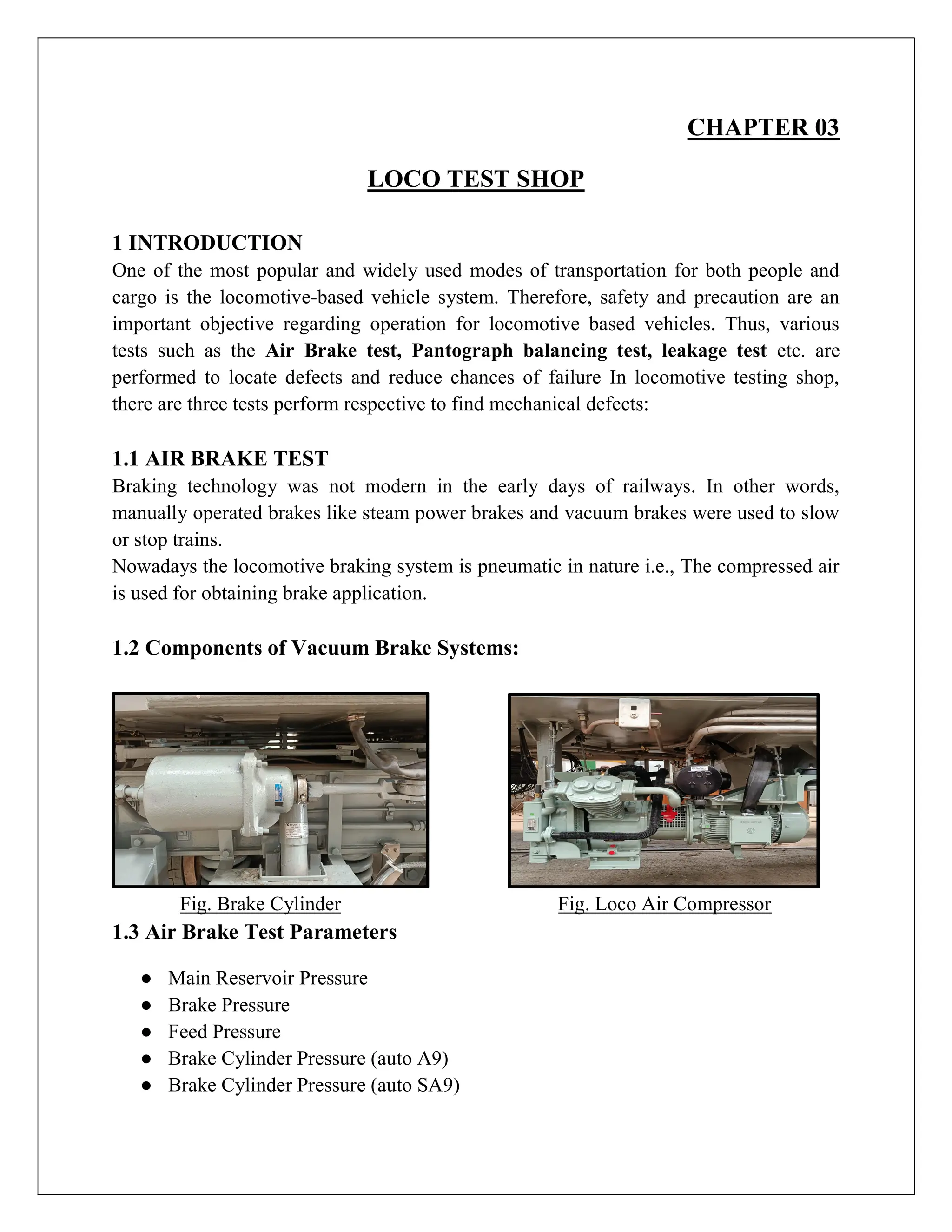 BLW vocational training mechanical production workshop report. | PDF