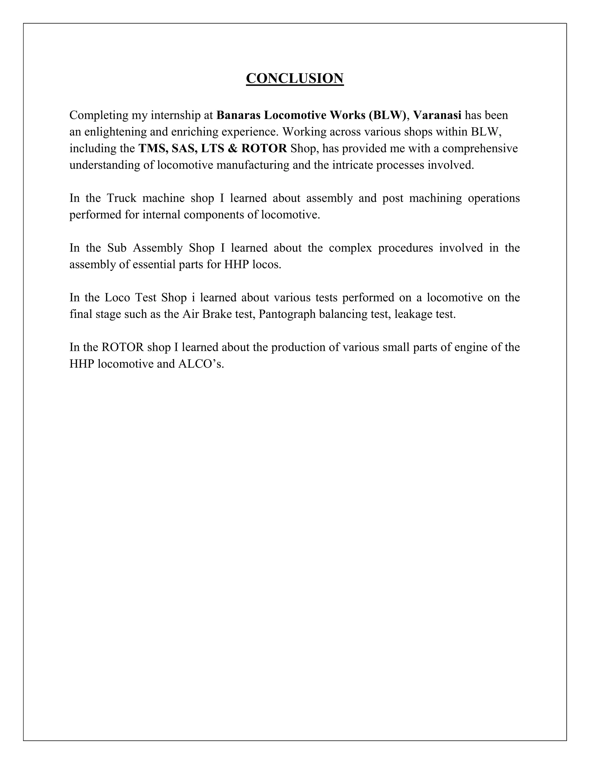 BLW vocational training mechanical production workshop report. | PDF | Commercial Trucks | Auto ...