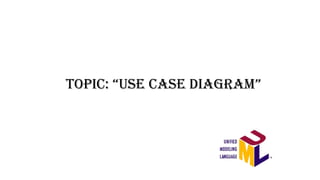 Unified Modeling Language: Use case Diagrams in Software engineering | PPT