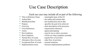 Unified Modeling Language: Use case Diagrams in Software engineering | PPTX