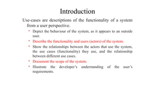 Unified Modeling Language: Use case Diagrams in Software engineering | PPTX