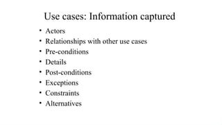 Unified Modeling Language: Use case Diagrams in Software engineering | PPT