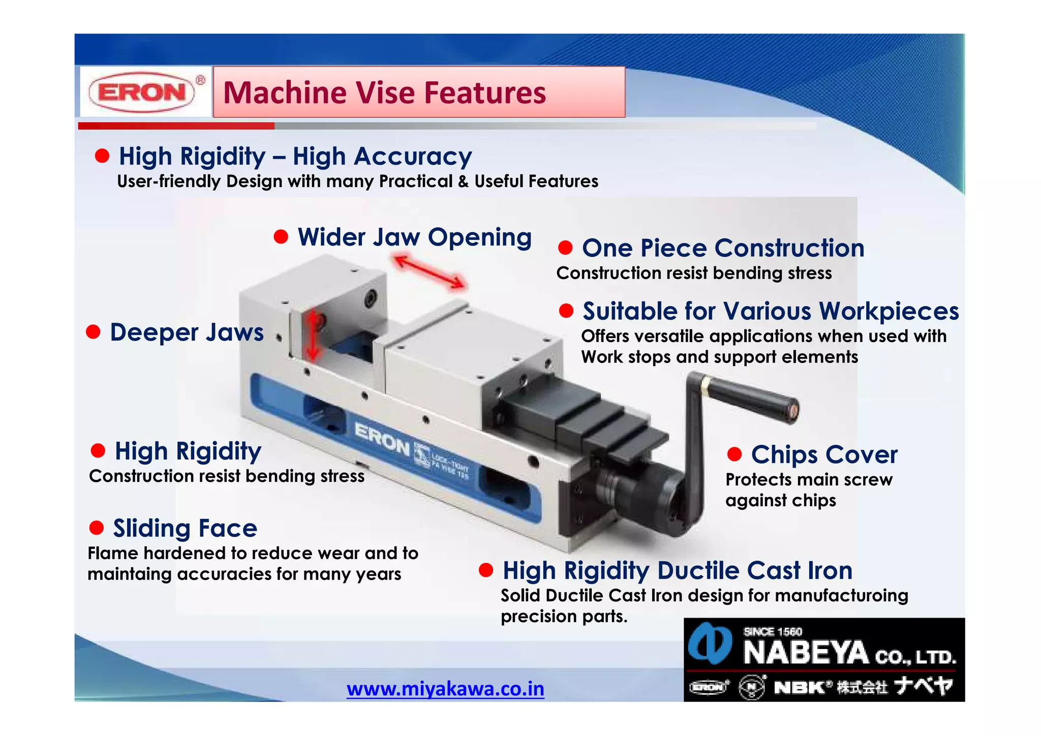 Nabeya eron machine precision vise | PDF | Business | Business and Finance