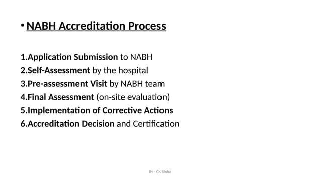 What is NABH, Introduction of NABH, National Accreditation Board for Hospitals & Healthcare ...