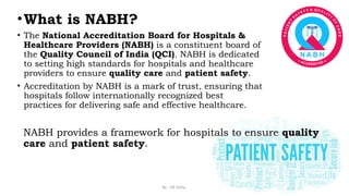 What is NABH, Introduction of NABH, National Accreditation Board for ...