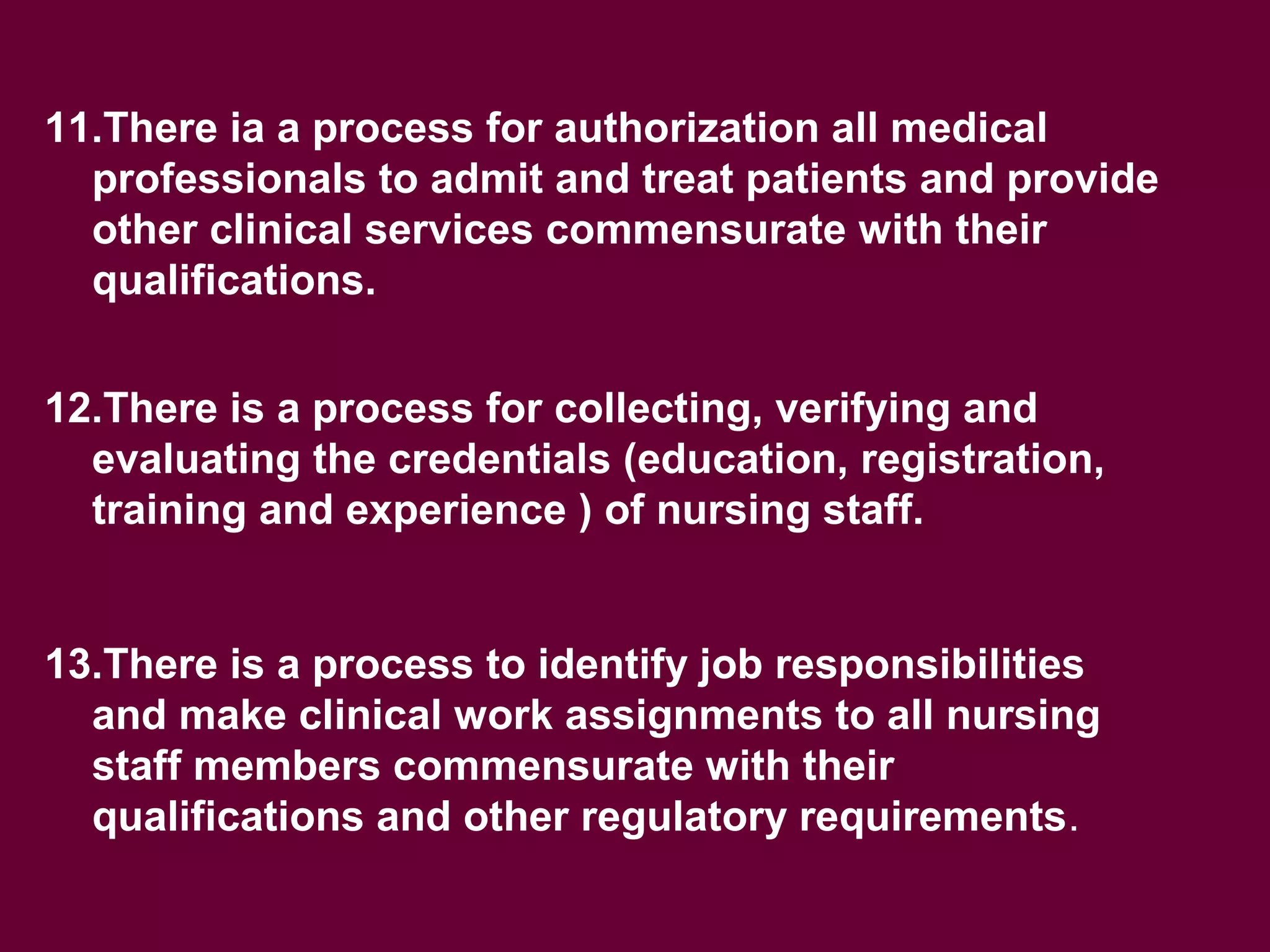 INTRODUCTION TO NABH STANDARDS | PPT