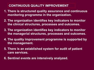 INTRODUCTION TO NABH STANDARDS | PPT