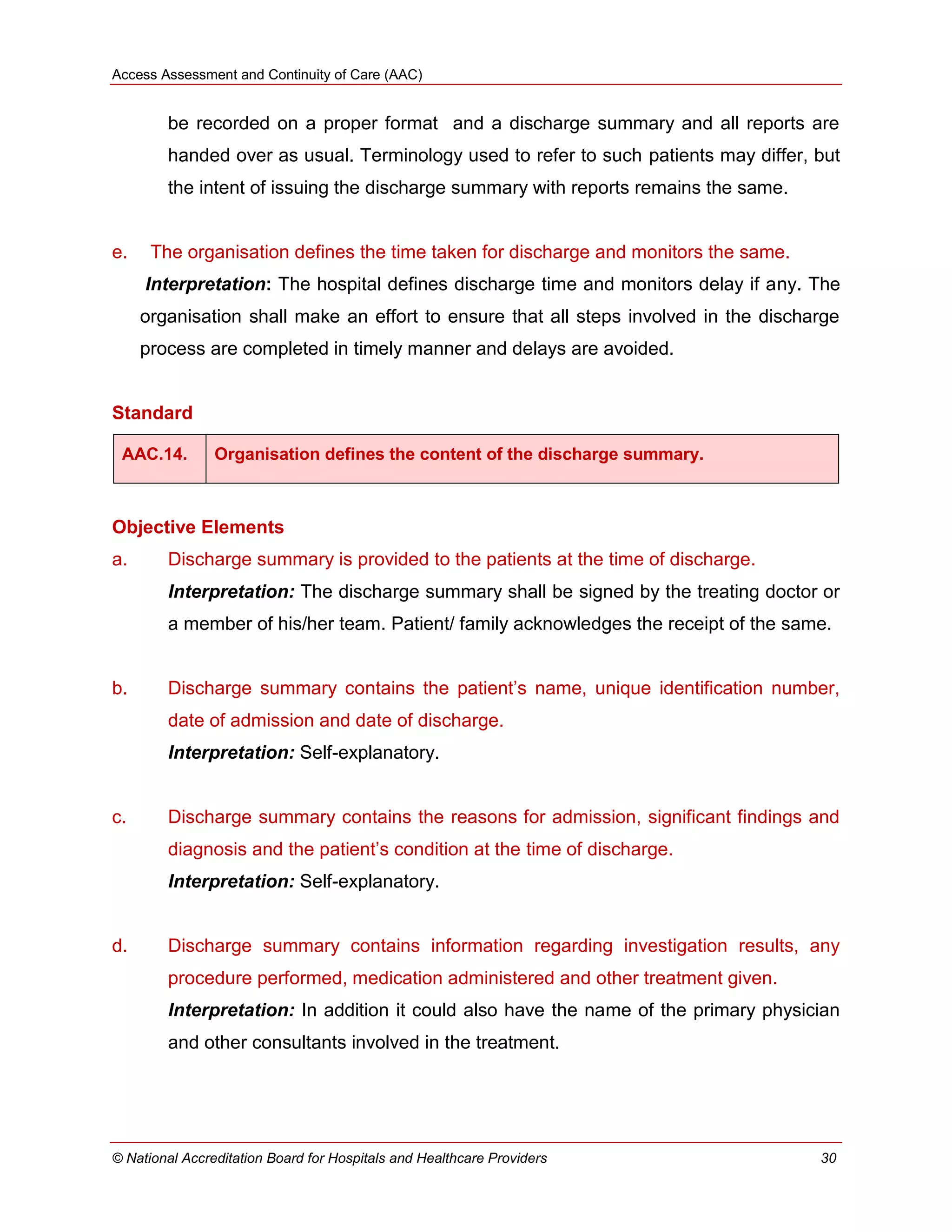 NABH 4th Edition | PDF