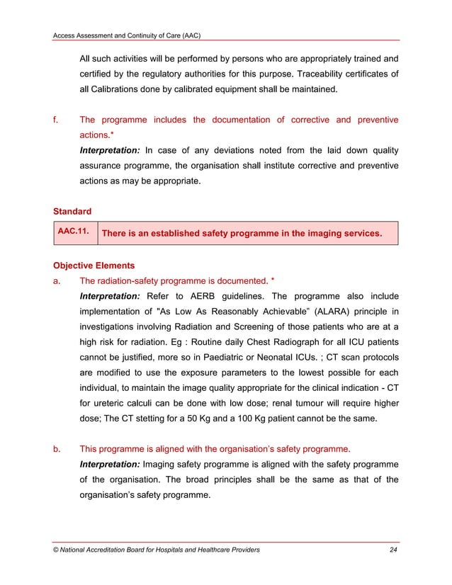 NABH 4th Edition | PDF