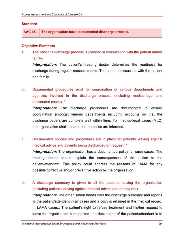 NABH 4th Edition | PDF