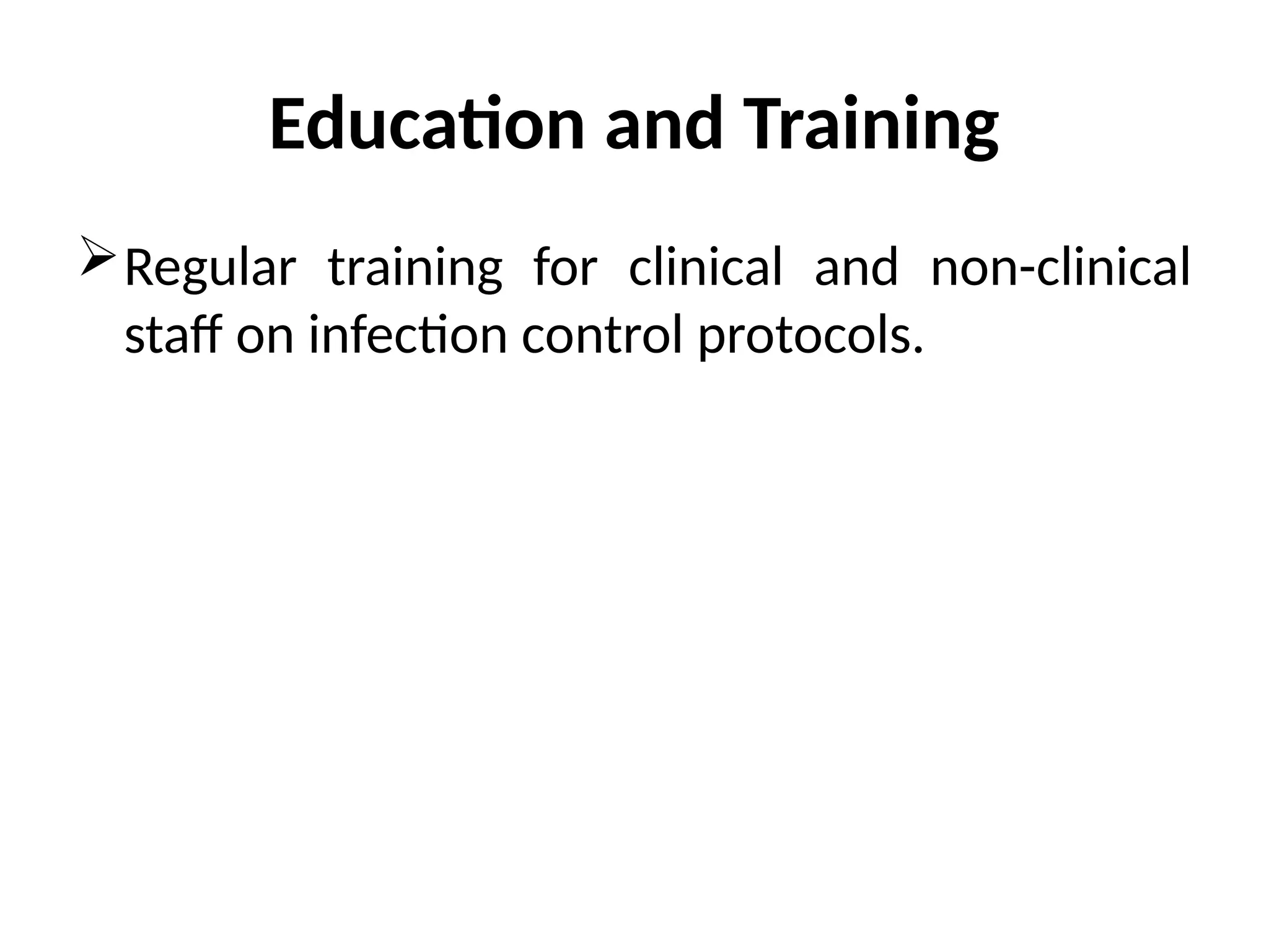 NABH AND JCI GUIDELINE of control and prevention of infection | PPTX