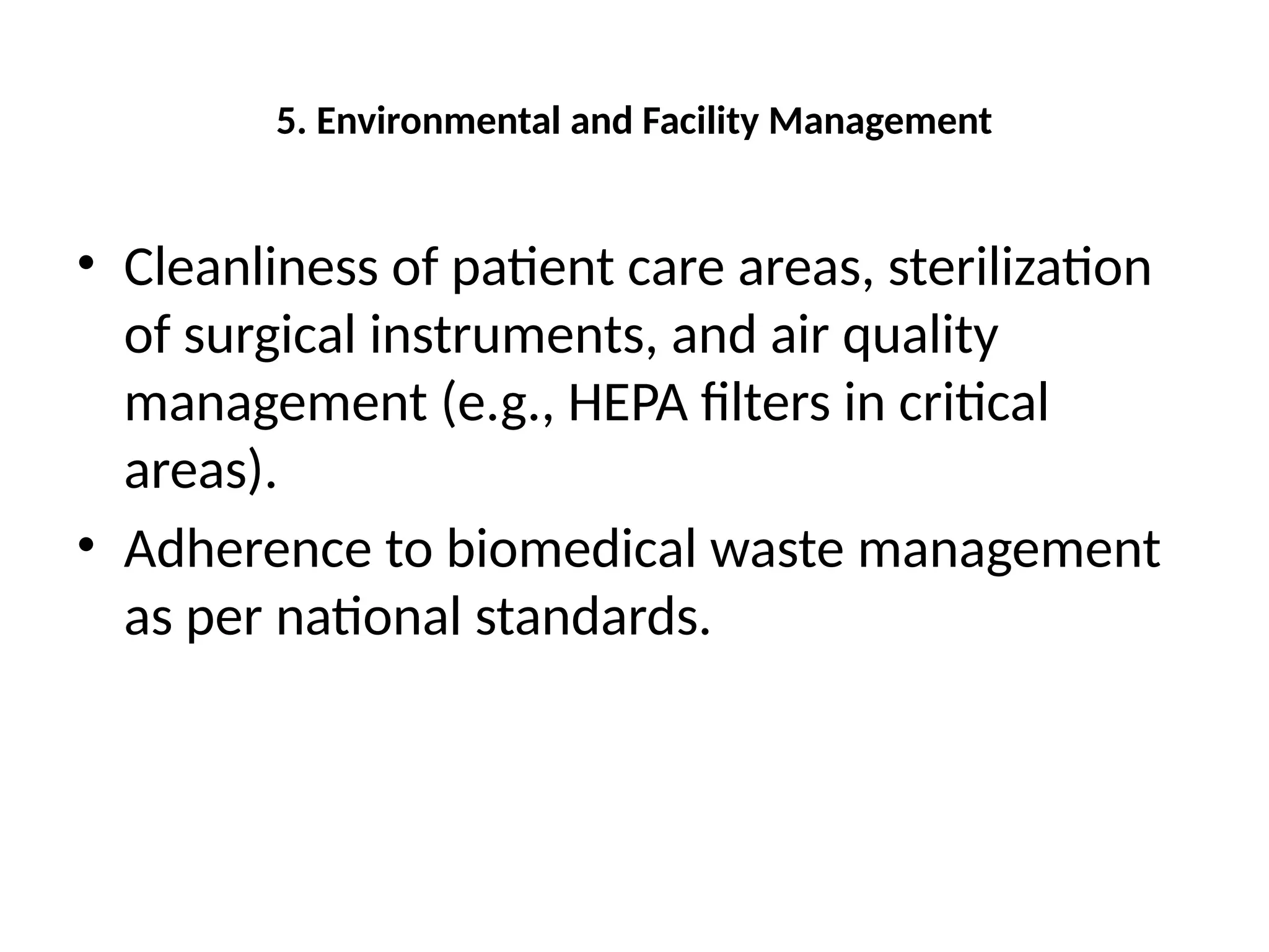 NABH AND JCI GUIDELINE of control and prevention of infection | PPTX
