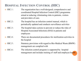 NABH Implementation at our own for SHCO (up to 50 beds) | PPTX
