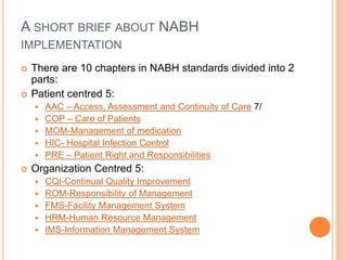 Nabh implementation SHCO (Small Healthcare Orgnizations) | PPTX ...