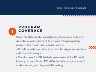 NABH Medical Lab Certification Program | PDF