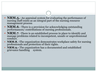 Nabh nursing excellence certification programme | PPTX