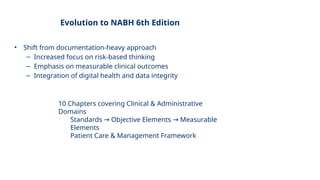 Comprehensive Overview of NABH 6th Edition Standards for Healthcare ...