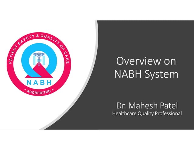 NABH Overwiew | PPT