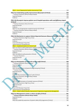 NABH Quality Beacon (A Standardised Q&A and Evidence Manual for Patient ...