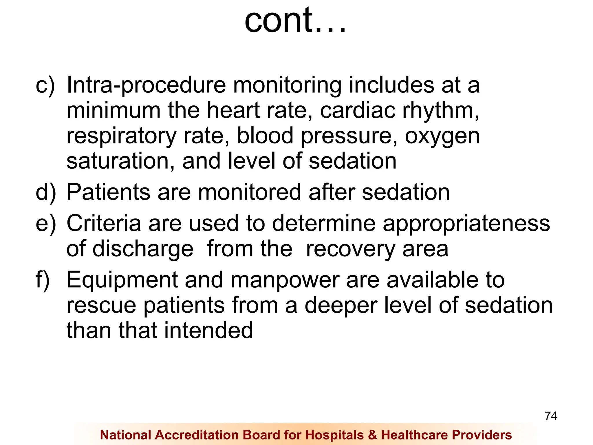 NABH Standards contains 10 chapters,100 standards and 503 objective ...