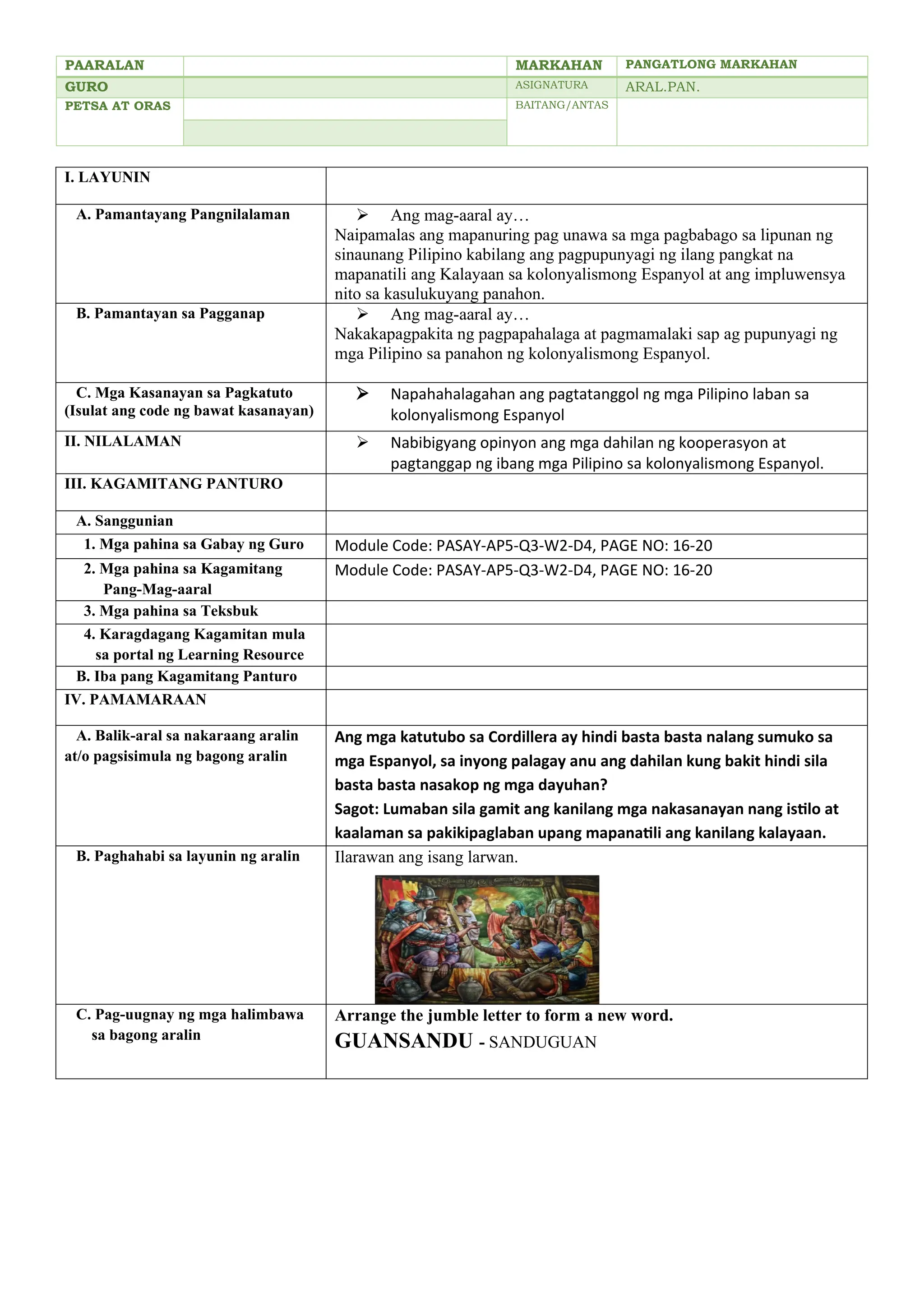 Nabibigyang opinyon ang mga dahilan ng kooperasyon at pagtanggap ng ibang mga Pilipino sa ...