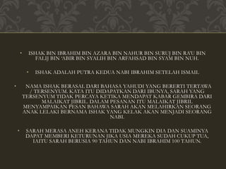 Nabi ishak as | PPTX