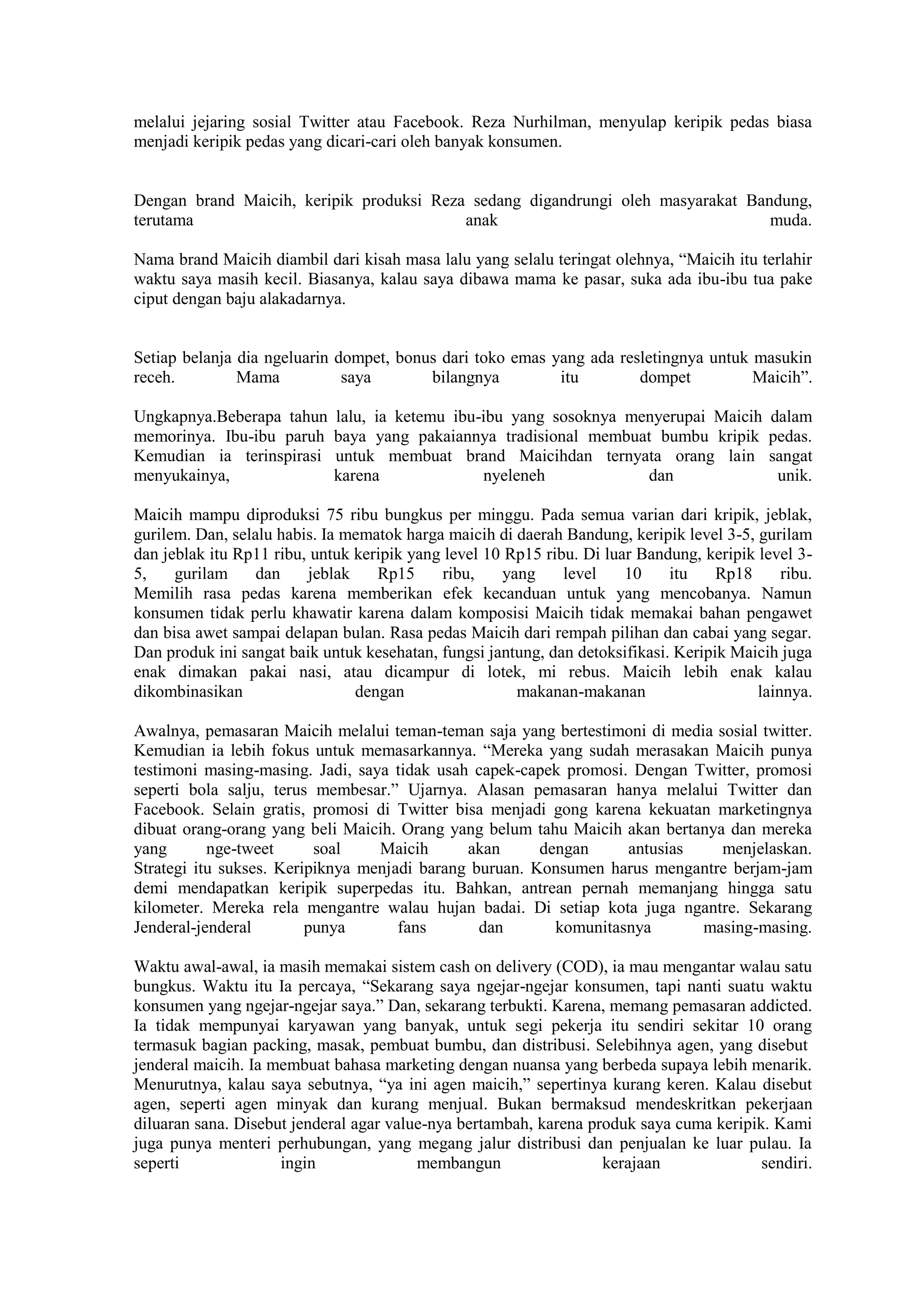 Nabilah abdullah kewiraushaan | PDF