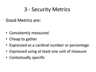 Nabil Malik - Security performance metrics | PPTX | IT and Internet ...
