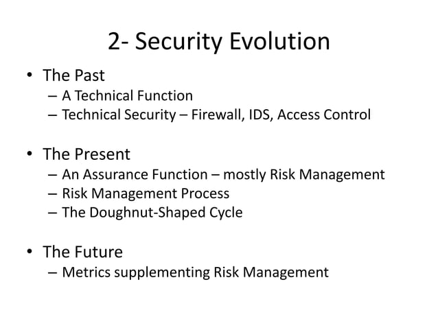 Nabil Malik - Security performance metrics | PPTX | IT and Internet ...