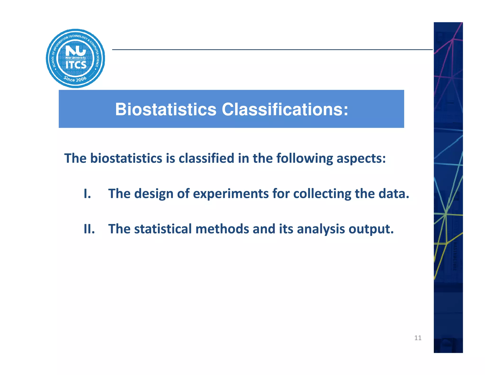 Biostatistics and its importance to Biologist | PDF