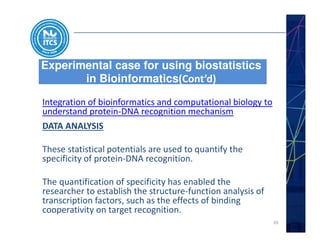 Biostatistics and its importance to Biologist | PDF