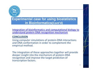 Biostatistics and its importance to Biologist | PDF