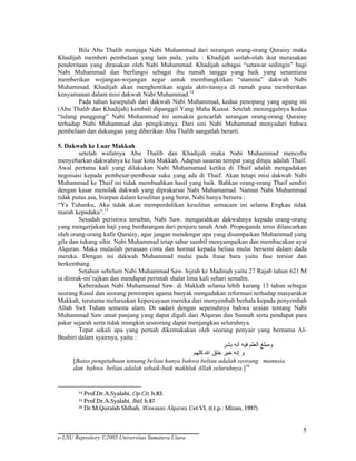 Nabi muhammad biografi | PDF