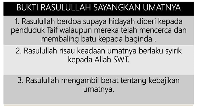 FORM 5: NABI MUHAMMAD UTUSAN ALLAH | PPTX