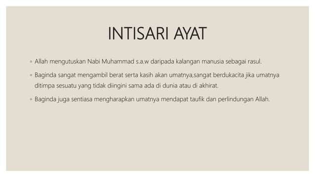 NABI MUHAMMAD UTUSAN ALLAH | PPTX