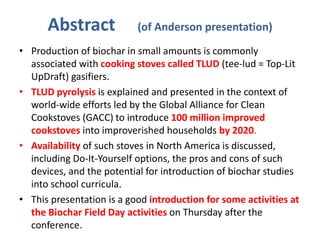 Small Scale Devices for Production of Biochar - North American Biochar ...