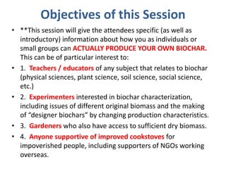 Small Scale Devices for Production of Biochar - North American Biochar ...