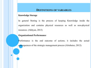 presentation of knowledge management | PPT