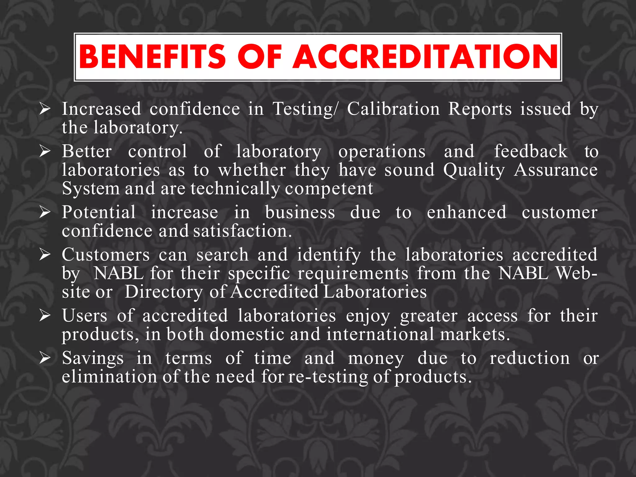 NABL Accreditation | PPTX
