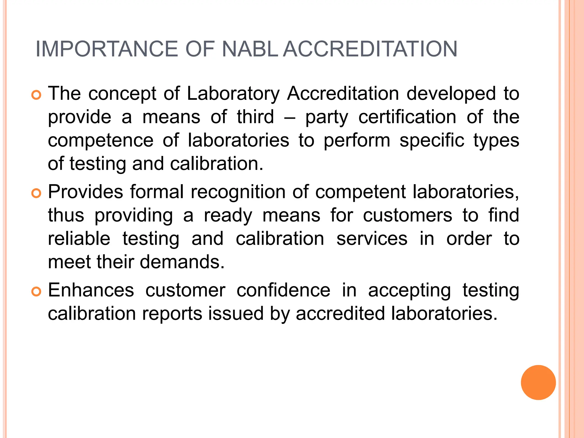 NABL ( NATIONAL ACCREDITATION BOARD DOR TESTING AND CALIBRATION ...